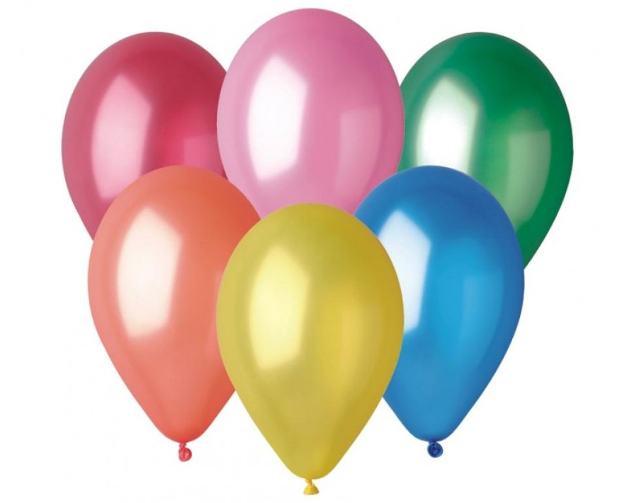 Zlaté metalické nafukovací balónky | PARTYMOOD.cz